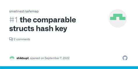 The Comparable Structs Hash Key · Issue 1 · Smallnest Safemap · Github