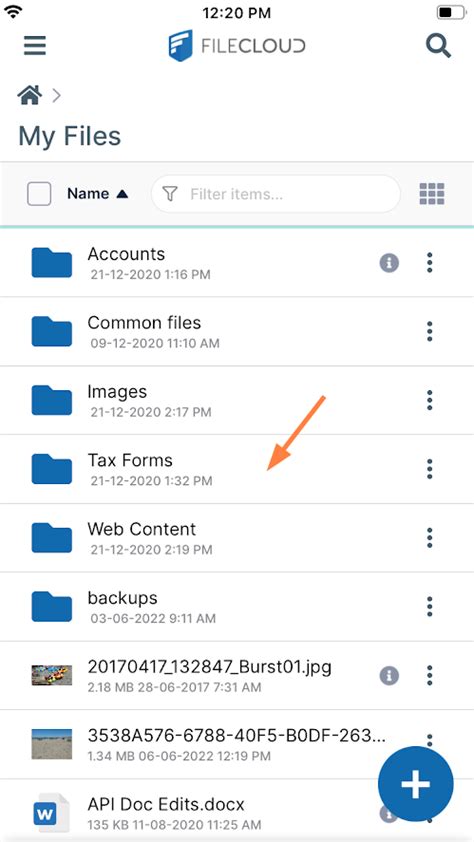 Delete Move Copy Or Rename Ios Data Filecloud Docs Server