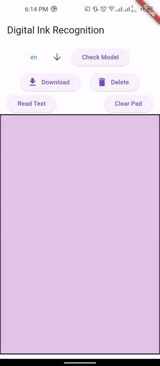 flutter handwritingtotext techinnovation flutterdeveloper… rafay