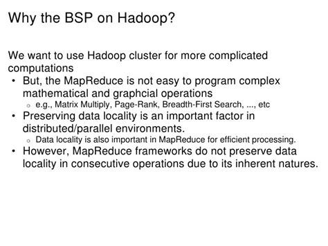 Apache Hama An Introduction Tobulk Synchronization Parallel On Hadoop