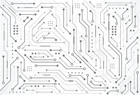 Abstract Technology Circuit Board Background