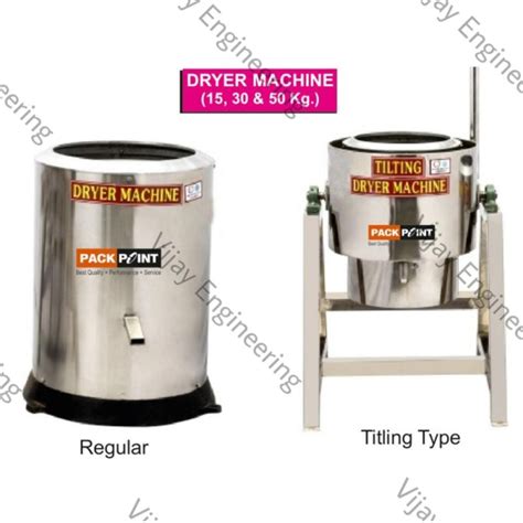 Automatic 80 Kg Electric Stainless Steel Potato Drying Machine At Rs
