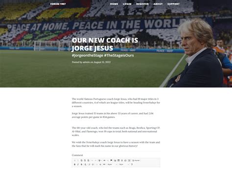 GitHub mellonriddle Fenerbahce Blog Website App Fenerbahçe Blog Website App a news website