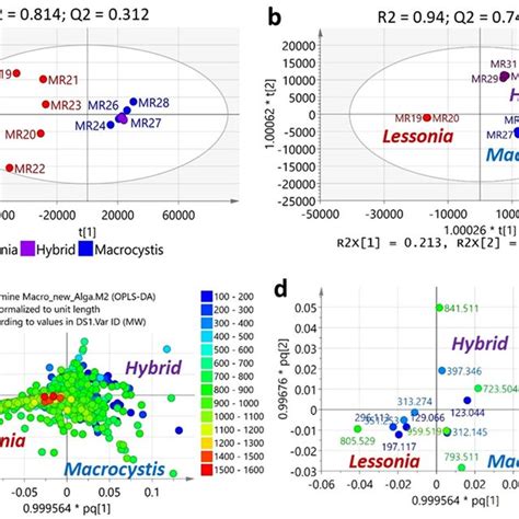 A Hierarchical Cluster Analysis Hca As Generated By Simca And B
