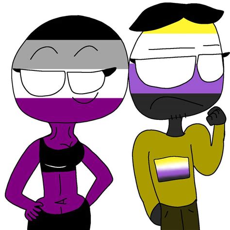 Asexual And Non Binary By Purpleshark2010 On Deviantart