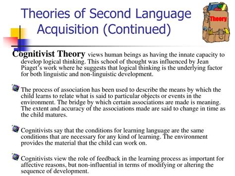 Ppt Second Language Acquisition Powerpoint Presentation Free