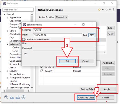 How To Set Up And Run Eclipse Through A Proxy