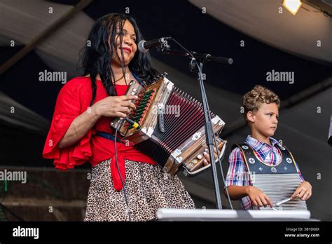 Rosie Ledet Performs During The First Weekend Of The New Orleans Jazz