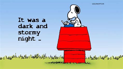 It Was A Dark And Stormy Night Famous Opening Line To A Novel Youtube