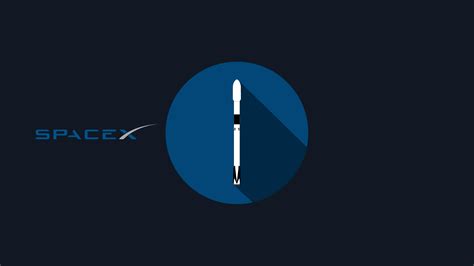 Spacex Logo Wallpapers Wallpaper Cave