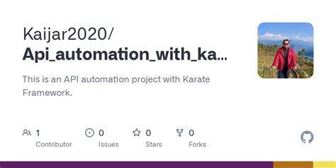 Github Kaijar2020apiautomationwithkarateframework This Is An Api Automation Project With
