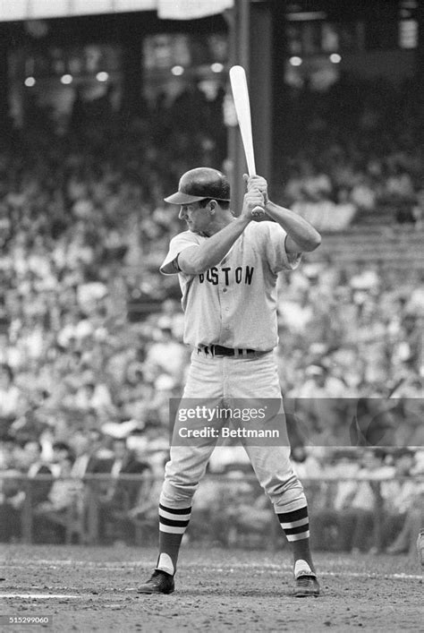 Carl Yastrzemski Shown In A Batting Stance At Home Plate In The News Photo Getty Images