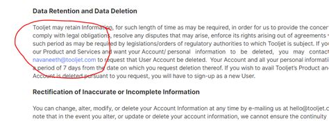 Email Click At Privacy Page Is Not Clickable · Issue 4583 · Tooljet