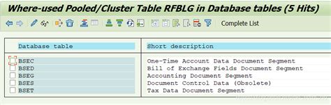 【08】sap abap性能优化 正确使用簇表（cluster table）和池表（pooled table） abap 簇表 csdn博客
