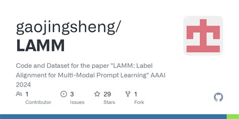 Github Gaojingshenglamm Code And Dataset For The Paper Lamm Label Alignment For Multi