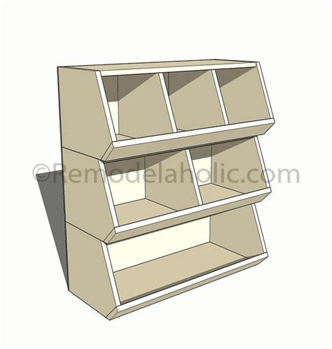 How To Build A Cubby Storage Toy Organizer Remodelaholic