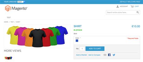 Magento Configurable Swatches Showing Up In Product Images Magento Stack Exchange