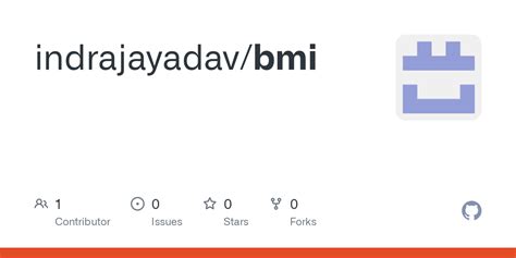 GitHub Indrajayadav Bmi