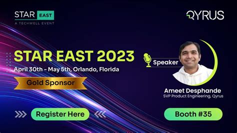 Stareast Testers Developers Tech Qyrus