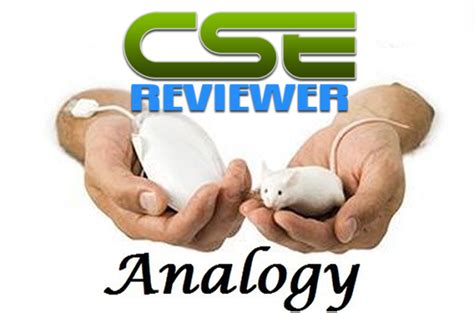 Cse Analogy Reviewers And Answer Keys Free Cse Reviewers
