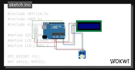PRJ16 RTC DHT Wokwi ESP32 STM32 Arduino Simulator