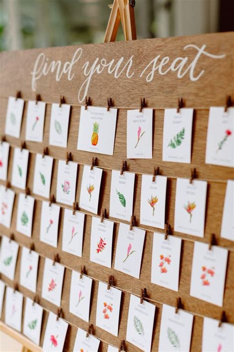 Unique Seating Chart Ideas — Love Letter Weddings Seating Chart Wedding Reception Seating