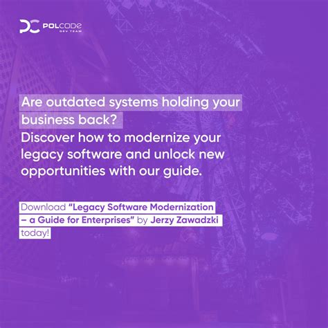 Polcode On Linkedin Ebooklaunch Legacysystems Polcode