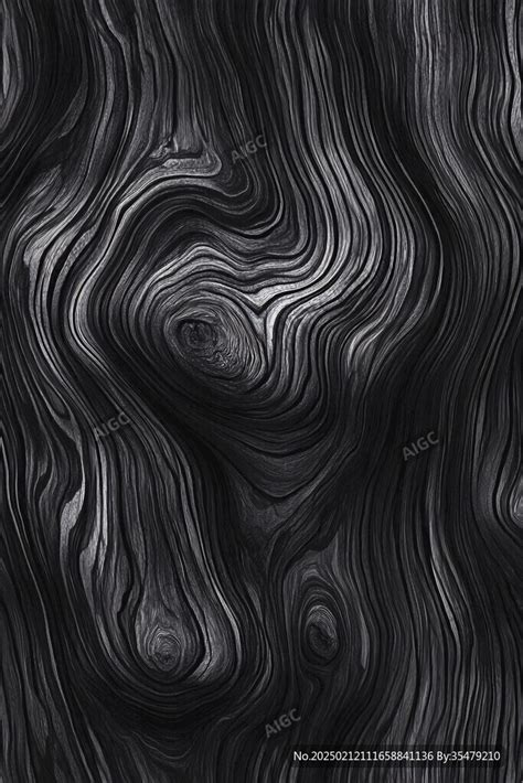 Ai创作图黑白渐变木纹 纹路肌理条纹曲线 天然黑白根底纹 炫酷粗犷木纹 不规则图案纹理木纹 黑白枯木纹纹理 水墨木纹纹路 木材纹理手绘 黑白