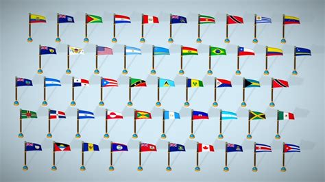 Flags 3d Models Sketchfab