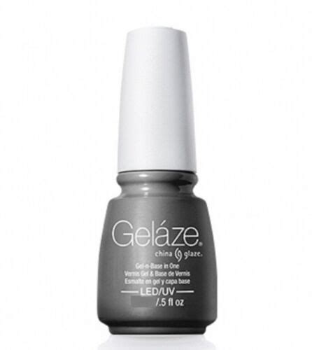 Gelaze China Glaze Led Uv Nail Gel Color Polish 05 Oz Recycle 82251