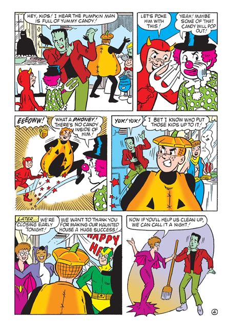 world of archie jumbo comics digest 144 preview tricky treat