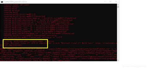 Python Wordcloud库安装（转载） Yakoi 博客园