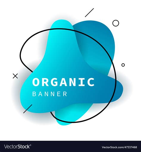 Blue Abstract Flowing Liquid Shapes Royalty Free Vector