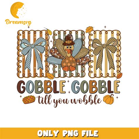Gobble Gobble Png Christmas Season Png Disney Png Dreamsvg Store
