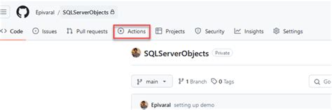 GitHub Actions To Deploy Database Changes After Commit To Main Branch