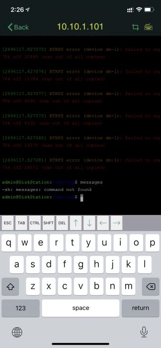 Checksum Mismatch Errors The Noob Lounge Xpenology Community