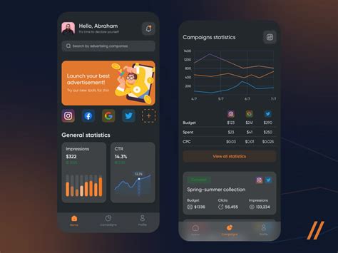 Statistics App Statistics App App Interface Design App