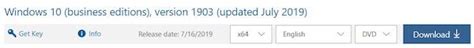 Windows 10 1903 Business Edition Iso Is Available On Msdn