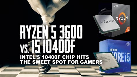 Ryzen 5 3600 vs Intel Core i5-10400F - Best Budget Gaming PC Build | CCL