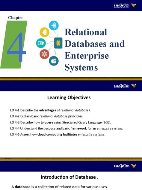 chapter 4 relational databases and enterprise systems pdf