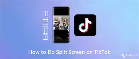 Tiktok How To Do Split Screen And Duet With Yourself On Tiktok