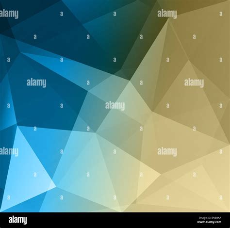 Vector Abstract Colorful Low Poly Geometric Background Template Brochure Design Stock Vector