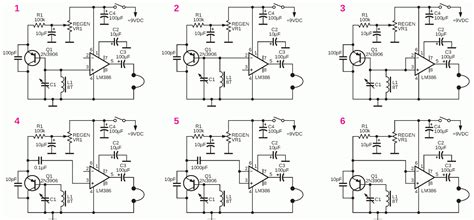 Sound Detector Circuit Using Lm386