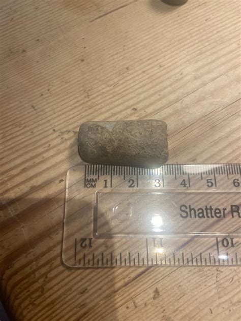 Witt Semi Cylindrical Shape Lead Object Found Whilst Metal Detecting In The East Of England
