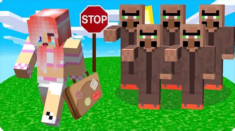 🥺Почему ЗЛЫЕ ЖИТЕЛИ Прогнали ЛЕСКУ из ДЕРЕВНИ в Майнкрафте Леску Выгнали Youtube