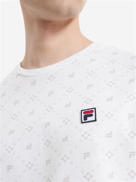 Футболка мужская FILA белый цвет — купить недорого по цене 35.70 руб со ...