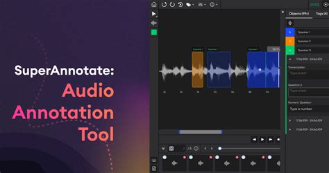 Audio Annotation Tool Superannotate