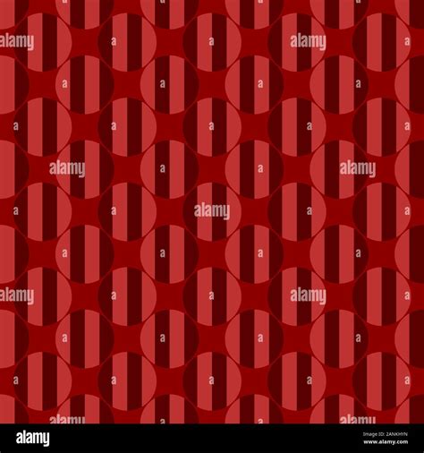 Seamless Abstract Circle Pattern Background Vector Illustration Stock
