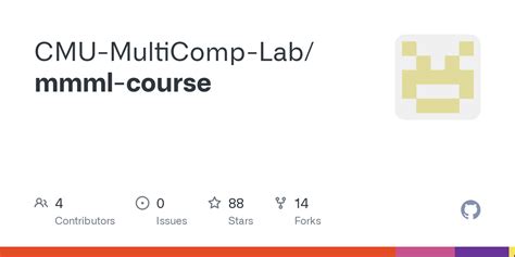 Mmml Coursefall2023pagesschedulemd At Master · Cmu Multicomp Lab