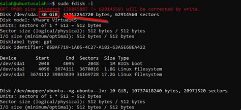 Safely Extend Volume Size Of Vmware Ubuntu Server Linux By Salah